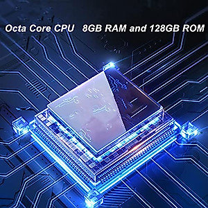 Gaming Tablet, 8GB RAM 128GB ROM US Plug 100-240V 10 Inch Tablet for Reading for Android11 (US Plug)