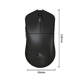 Darmoshark M3 Wireless Gaming Mouse,Tri-Mode 2.4G/USB-C/Bluetooth Mouse Up to 26000DPI,PAW3395 optical sensor Lightweight 58g,5 programmable button 500MAh Battery Life,Computer Mouse for Laptop,PC,Mac