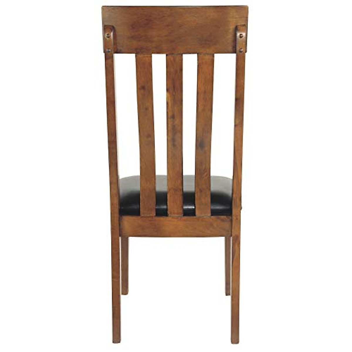 Signature Design by Ashley Ralene Rake Back Dining Room Chair 2 Count, Medium Brown