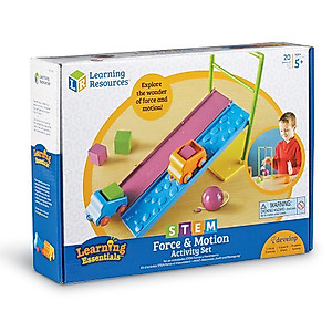 Learning Resources STEM Force & Motion Activity Set, 20 Pieces, Ages 5+