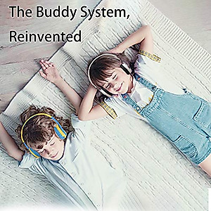 Contixo KB-2600 Wireless Headphones for Kids - Kids Proof 85dB with Volume Limiting - Built-in Microphone - SD Card Slot - Bluetooth Headphones for iPhone/iPad/Smartphones/Laptop/PC (White)