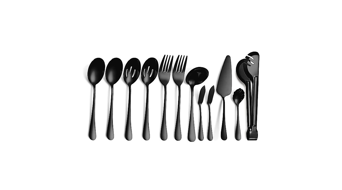 Premium Stainless Steel Serving Utensils Set for Weddings & Events