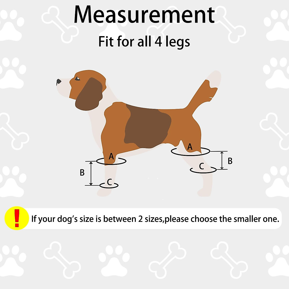 Dog Knee Brace for Torn ACL Hind Leg-Upgraded Dog Leg Brace for Cruciate Ligament Injury,Adjustable Support for Joint Pain,Muscle Soreness,Knee Cap Dislocation (Medium)