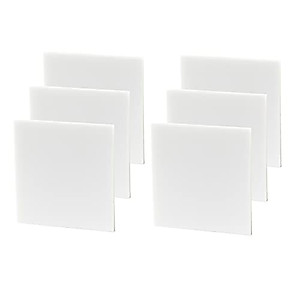 300Pcs Transparent Sticky Notes Clear Sticky Notes Waterproof self-Adhesive Translucent Sticky Notes