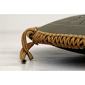 GUDA DRUM Freezbee Flower of Life with Rope Decoration and Perfect Travel Bag