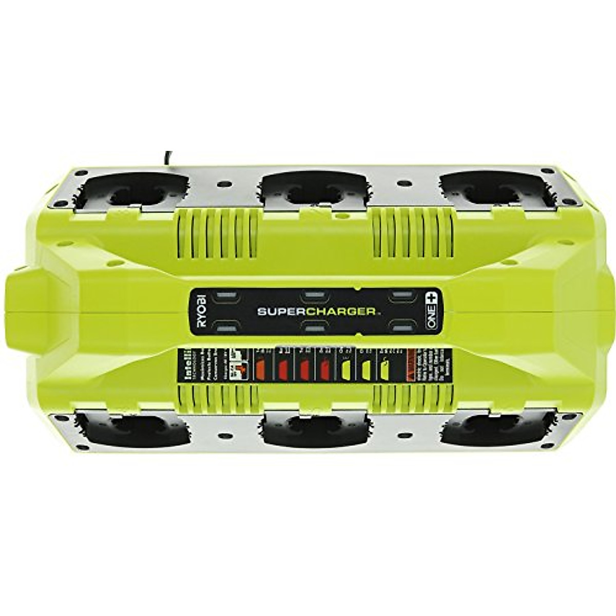 RYOBI P135 18V One+ 6 Port Lithium Ion Battery Supercharger (18V Batteries Not Included/Charger Only)