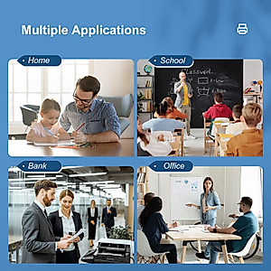 822XL Black Ink Cartridges Remanufactured Replacement for Epson 822XL T822XL 822 XL for Workforce Pro WF-3820 WF-4830 WF-4820 WF-4833 WF-4834 Printer(2 Black)