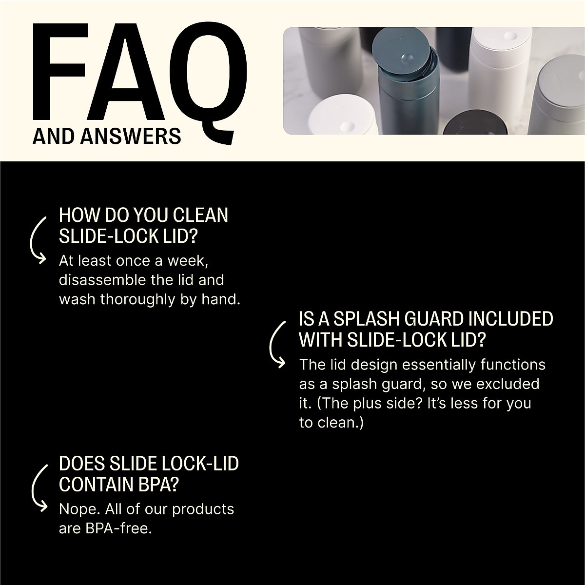 Fellow 16 oz Carter Slide Travel Coffee Mug with Slide-Lock lid - Leak Proof To-Go Coffee Tumbler with Ceramic Interior and Vacuum-Insulated Stainless Steel - Coffee Cups - Stone Blue