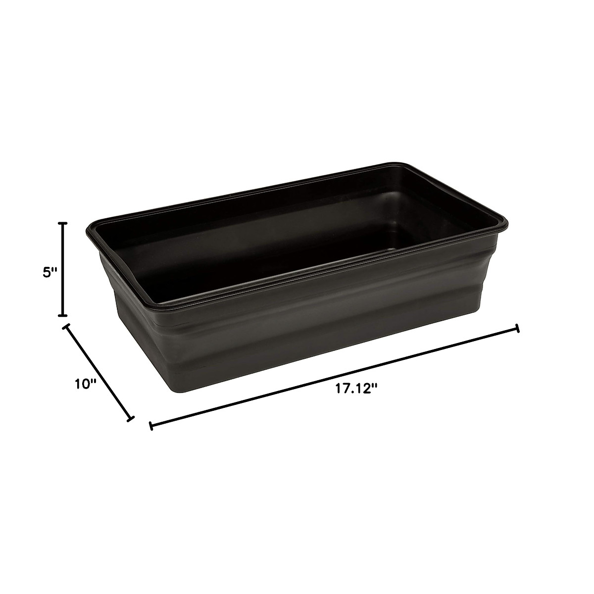 Cuisinart CMT-100 XL Collapsible Marinade Container, Black