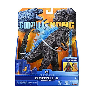 Godzilla vs. Kong 6" Basic Heat Ray Figure, Multi, (35350E8-05)