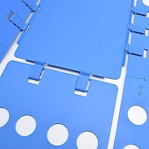 JORCEDI Large Adjustable T-Shirt Clothes Fast Folder Shirt Folding Board Laundry Durable Plastic Laundry Organizer for Adult