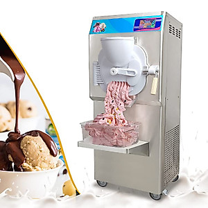 Kolice ETL certificate commercial hard ice cream machine gelato ice cream making machine Italian water ice maker-Italy designed extra strong door, 9-11 gal per hour