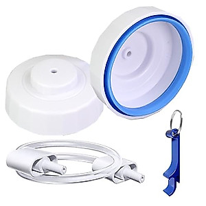 21 Pieces Vacuum Sealer for Jars, Handheld Vacuum Containers with Multiple Nozzles Electric Canner Kit for Wide Mouth Jar for Vacuum Sealer Food Storage