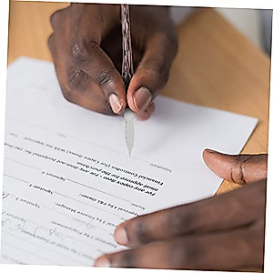 FAVOMOTO 2pcs Glass Dip Pen Wedding Sets Quill Pen Set Stained Glass Glass Dip Pen Set Calligraphy Pen Decorative Note Pen Stationery Office Stationery Drawing Pen Black Note Pen