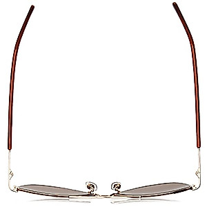 Fossil womens Fossil Female Style Fos 3102/G/S Sunglasses, Gold Brown, 58mm 13mm US