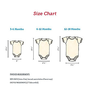 MAPTOTE Map One Piece - Unisex Baby Organic Cotton Short Sleeve Bodysuits - Boston, 3-6 Months