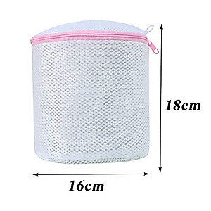 Machine 6PC Aid Underwear Bag Laundry Mesh Washing Socks Lingerie Bra Bathroom Products Bathroom Accessories (Multicolor, One Size)