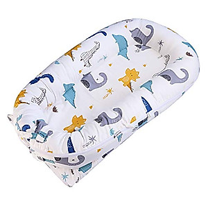 Hi Sprout Newborn Baby Nest Change Extra Cover (Suit for All Dockatot Deluxe Docks) (Dinosaur)