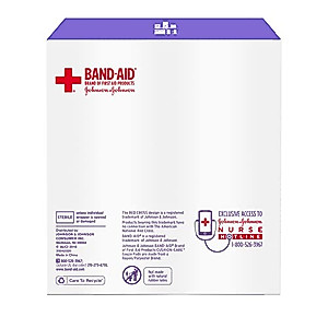 Band-Aid Brand Absorbent Cushion Care Sterile Square Gauze Pads for First Aid Protection of Minor Cuts, Scrapes & Burns, Non-Adhesive, Wound Care Dressing Pads, Large, 4 in x 4 in, 25 ct