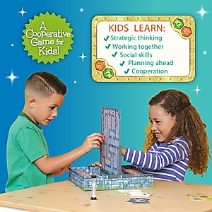 Peaceable Kingdom Gnomes at Night A Cooperative Maze Game for 2 to 4 Kids Ages 6+