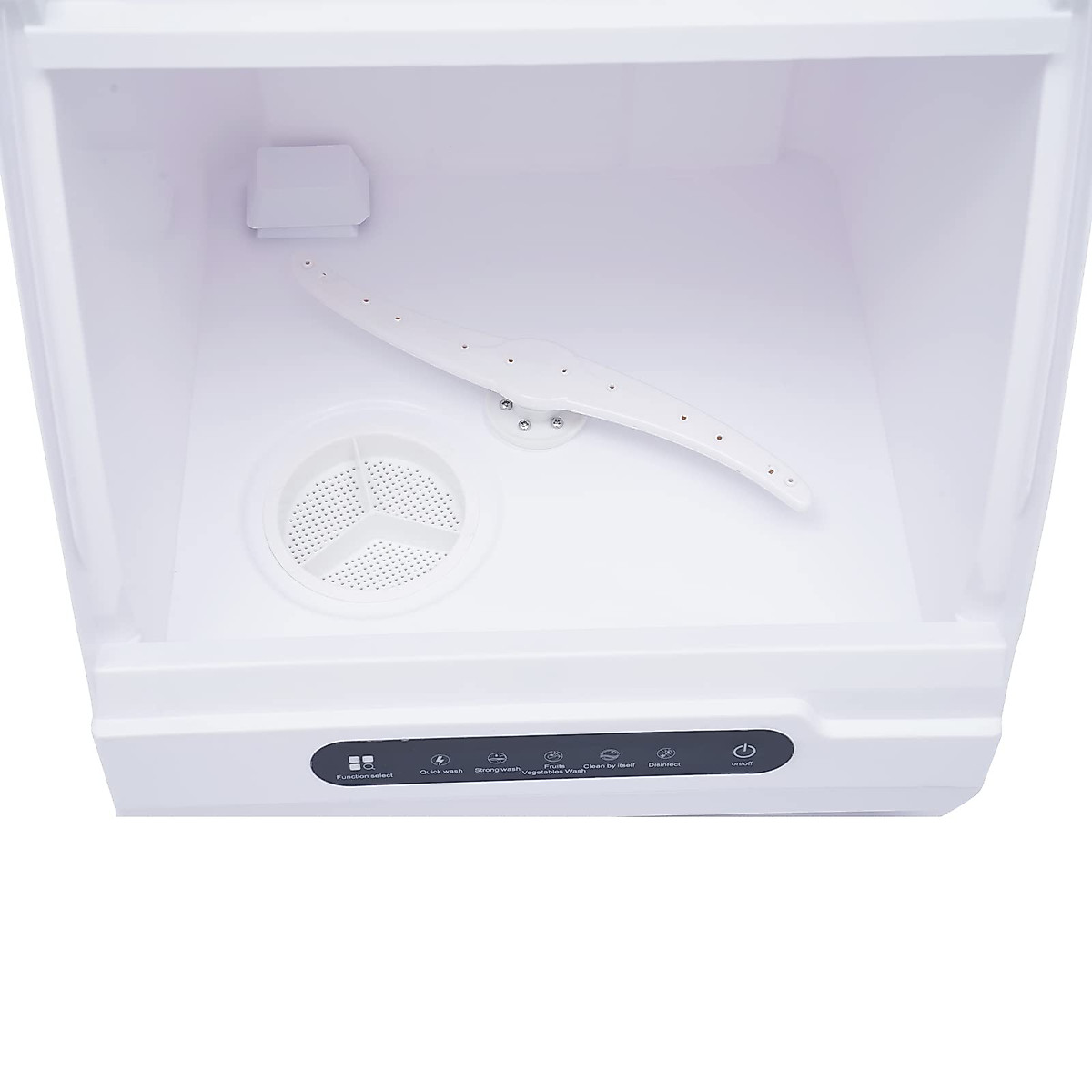 Portable Countertop Dishwasher, Mini Dishwashers with 5 Washing Programs & Air-dry Function, Automatic Deep Heating Cleaning Machine for Small Apartments, Offices, Dorms, Kitchen & RVs