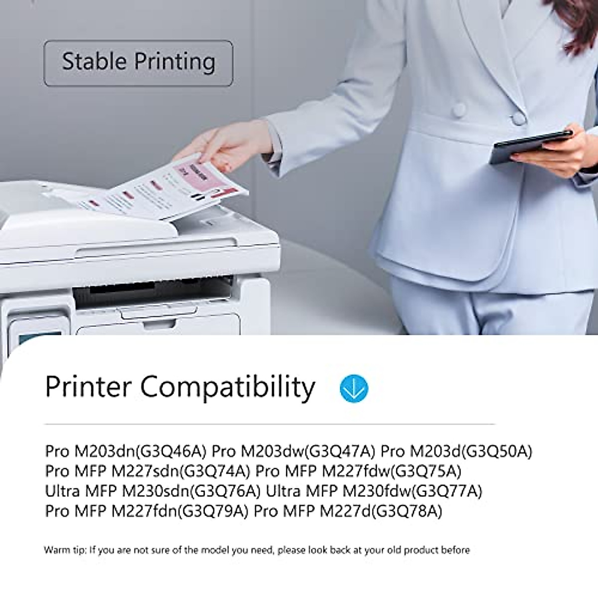 30A Black Toner Cartridge CF230A(2-Pack) - Uotyu Compatible 30A CF230A Black Toner Replacement for HP Pro M203dn M203dw M203d MFP M227sdn M227fdw M230sdn M230fdw M227fdn M227d Printer