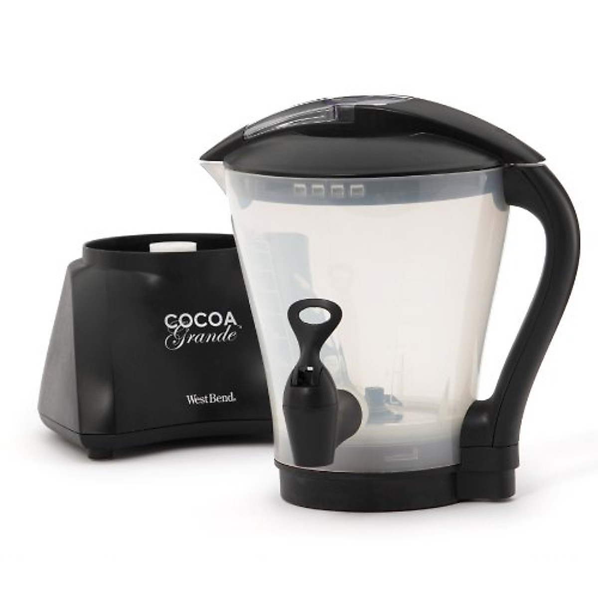 West Bend CL400BG Cocoa Grande Drink Maker with Container, 60-Ounces, Black