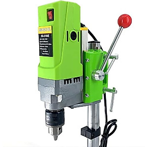 DOMINTY Bench Drill Stand 710W Mini Electric Bench Drilling Machine Drill Chuck 1-13mm for Hand Drill