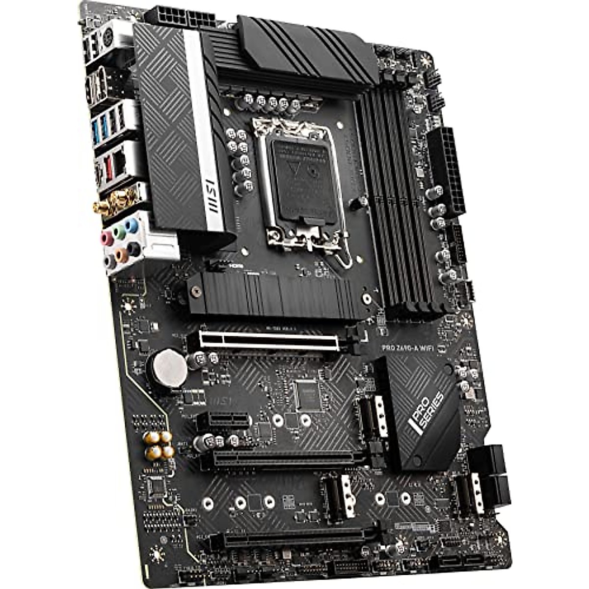 MSI PRO Z690-A WiFi ProSeries Motherboard (12th/13th/14th Gen Intel Core, LGA 1700 Socket, DDR5, PCIe 5, 2.5G LAN, M.2 Slots, Wi-Fi 6E, Bluetooth 5.3, ATX)