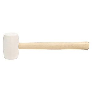 QEP 61613 16 oz. White Rubber Tile Tapping Mallet