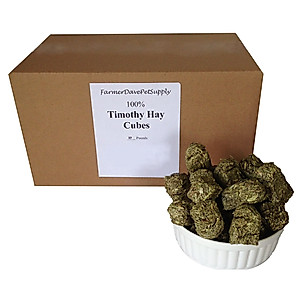 FarmerDavePetSupply 10 lb. Timothy HAY Mini Cubes for Pets