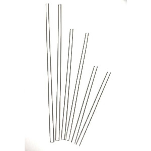 25pcs 6" x 4mm Flat Clear Sticks for Cake Toppers Cake pops or Lollipops - Acrylic Plexiglass Sticks Transparent Clear, Strong and not Bendy with Length of 4“,6“ or 8“ (25, 6in)
