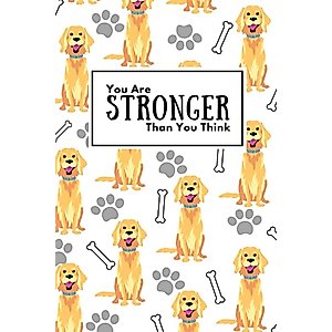 Golden Retriever Gifts for Women: Lined Journal Notebook Golden Retriever Gifts for Adults