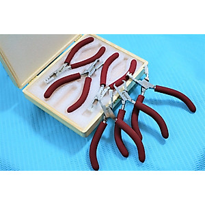 Quality Rimless Glasses Frame Silhousette Eyeglass Plier Set Optical Tool Kit-Optical PLIER
