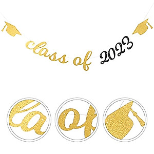 ABOOFAN 1 set of Graduation Banner Decorative Graduation Party Hanging Decor Photo Prop