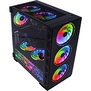 Veno Scorp Budget Gaming PC 22” Bundle Intel Core i5-8GB RAM - 500GB HDD – GT 710 2GB NeonZilla 8 ARGB Gaming Case - WINDOWS 10