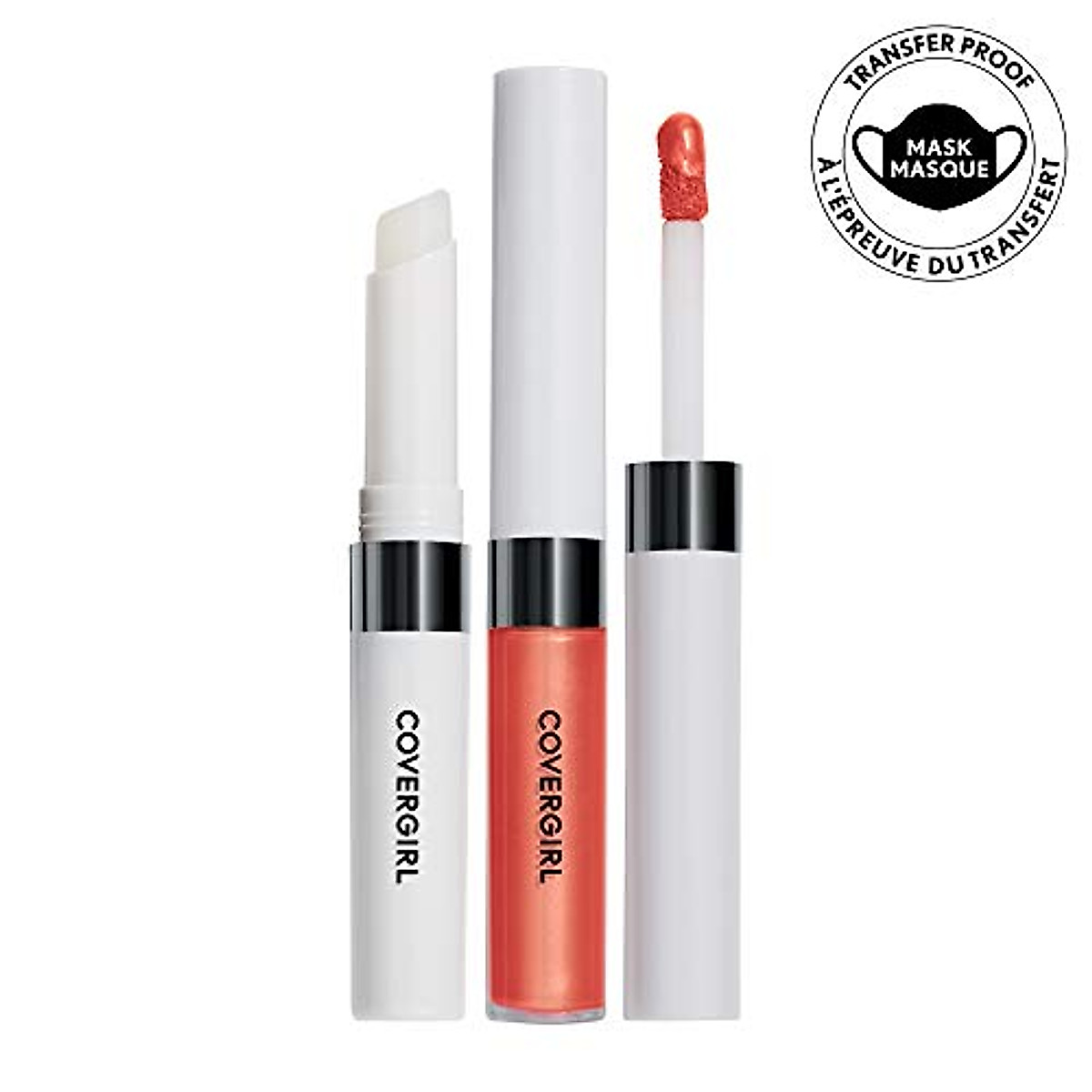 COVERGIRL Outlast All-Day Lip Color With Topcoat, Celestial Coral
