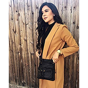 Scarleton Purses for Women, Crossbody Bags for Women, Crossbody Purse with Multiple Pockets, Mothers Day Gifts Purse Medium, H183313L - Green