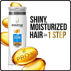 Pantene Pro-V Classic Clean 2In1 Shampoo & Conditioner, 30.4 fl oz (Packaging May Vary)