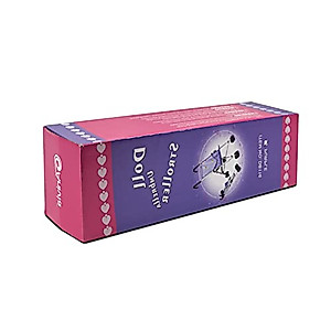 Anivia Baby Doll Collection Doll Stroller Heart Design Gifts for Toddlers and Girls Foldable Doll Stroller