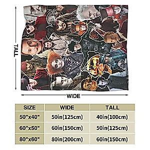 Blanket Johnny Depp Soft and Comfortable Warm Fleece Blanket for Sofa,Office Bed car Camp Couch Cozy Plush Throw Blankets Beach Blankets