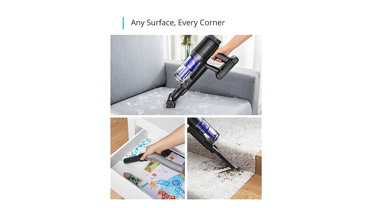 eufy HomeVac S11 Infinity Cordless Stick Vacuum - Power & Versatility