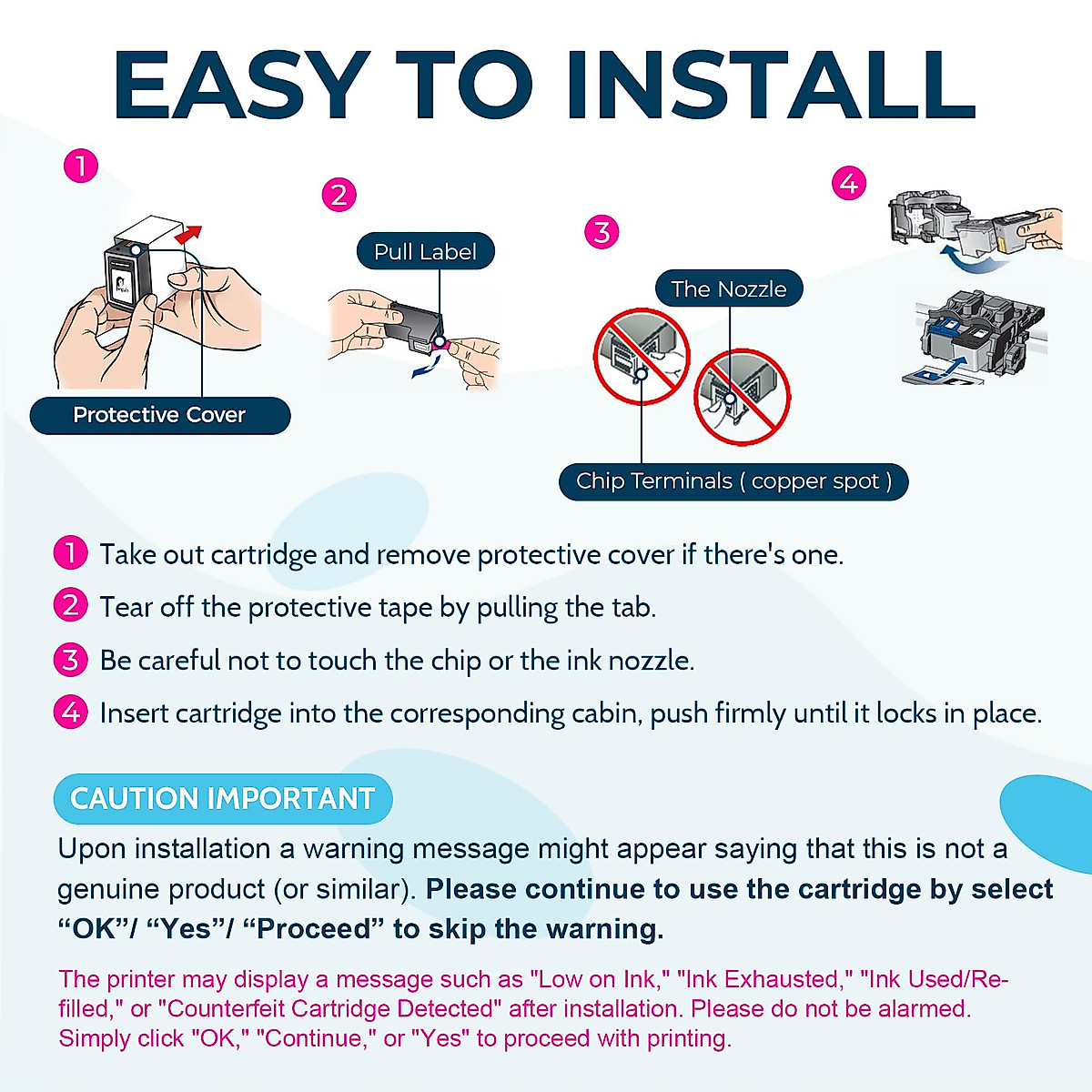 Penguin Remanufactured Printer Ink Cartridge Replacement for Canon PG-40 CL-41 (1 Black, 1 Color) Used fpr PIXMA iP1600 MP160 MP180