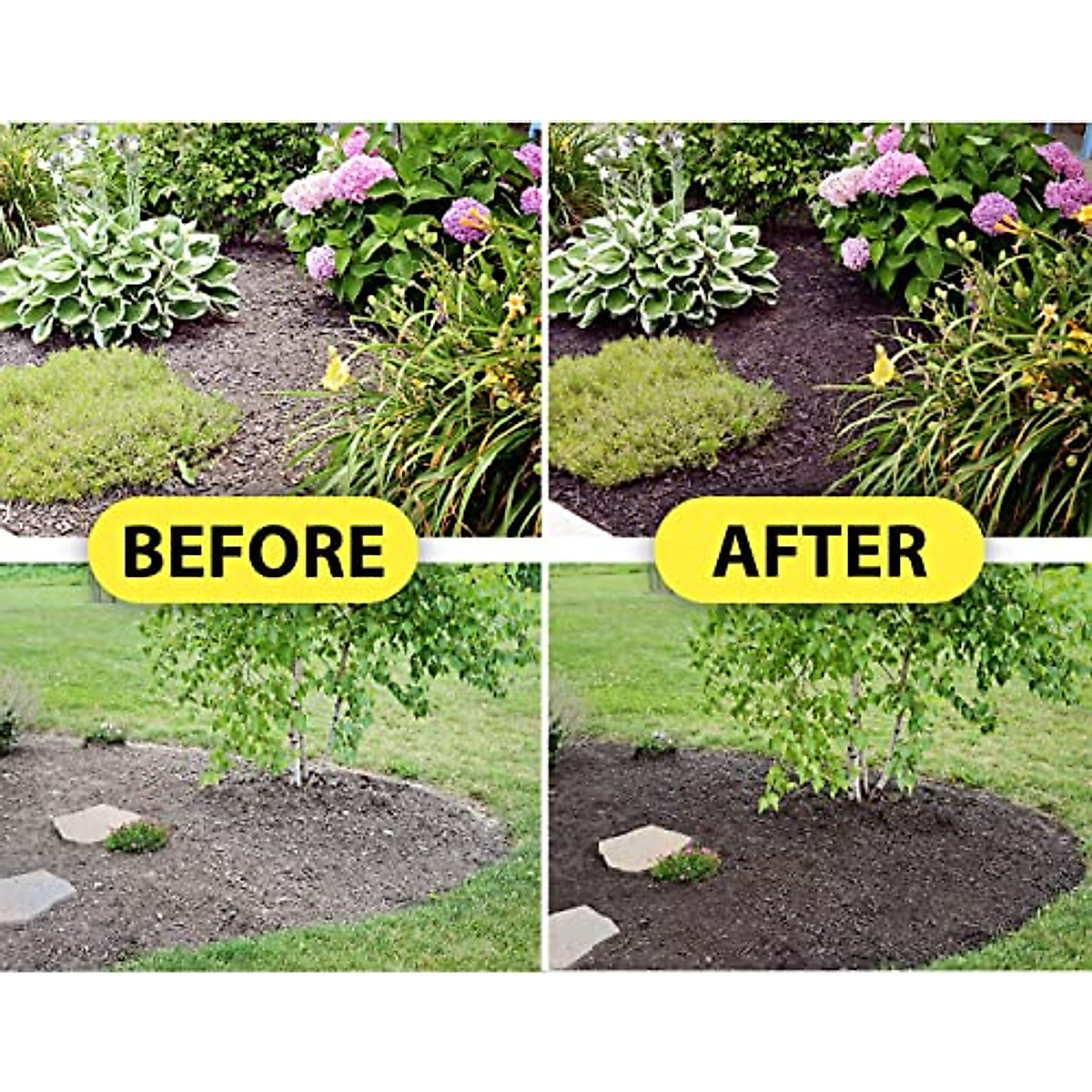 Mulch Worx Red Mulch Color Concentrate - Quart - Treats 2,800 Sq. Ft. - Deep Burgundy Red Mulch Dye Spray