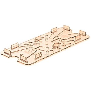 Carlisle FoodService Products 3087013 StorPlus High Heat Drain Shelf, Third Size, Amber