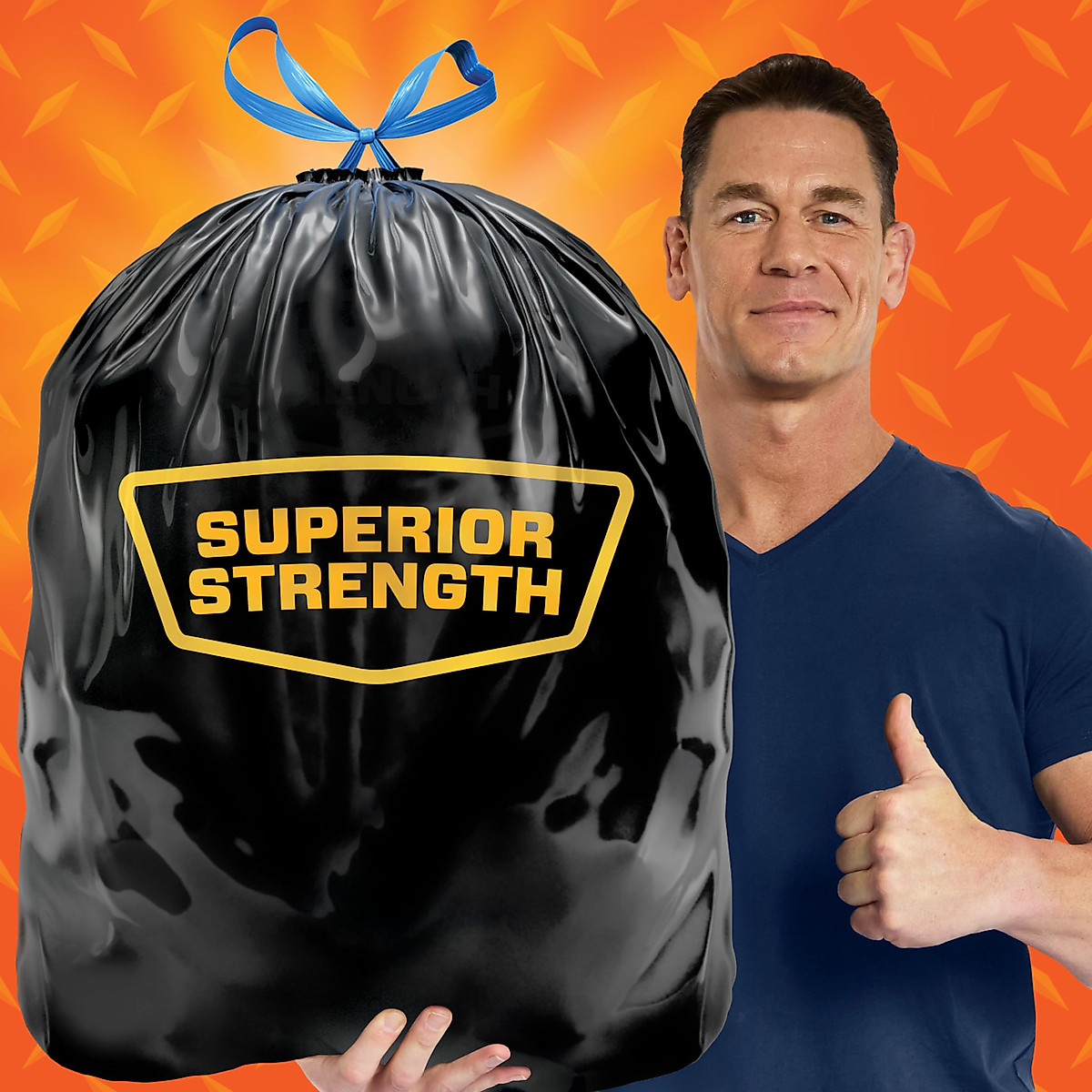 Hefty Strong Large Trash Bags, 30 Gallon, 74 Count