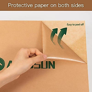 Acrylic Sheets 1/4 inch Thick 12” x 16”, ALPOSUN 2 Pack 6mm Plexiglass Sheets, Glass Alternative for DIY Display Projects, Signs, Display Cases, Shelves, Showpieces, Easy to Cut