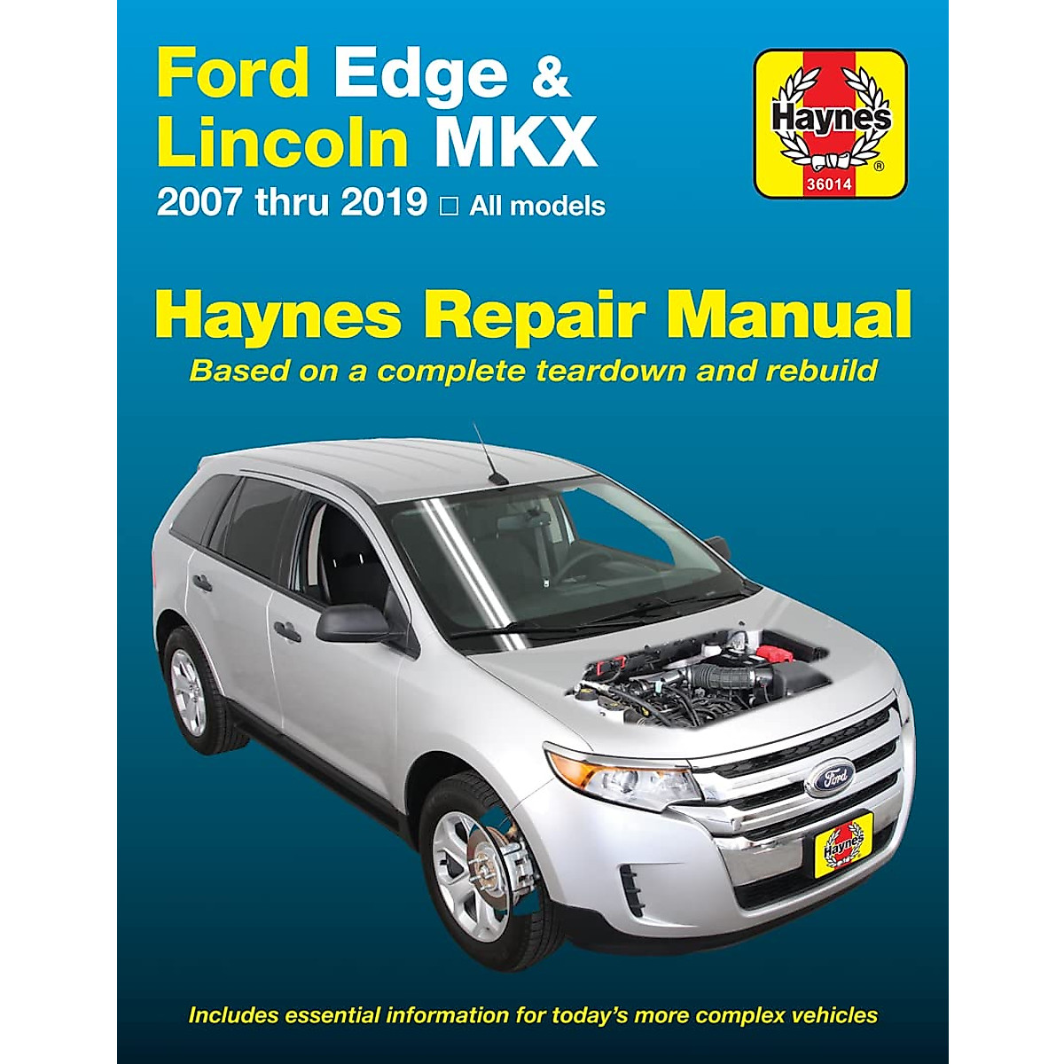 Ford Edge (07-19) & Lincoln MKX (07-18) Haynes Repair Manual