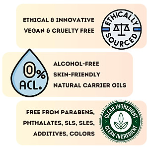 LAUDABLE NADI Beautiful - Dark Patchouli Perfume Oil, 0.47 oz 14 ml