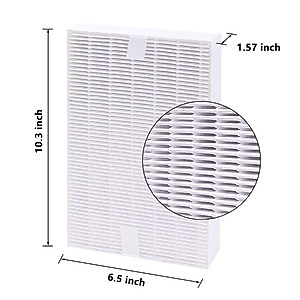 9 Pack HPA 300 HEPA Filter Replacements HRF-R3 HRF-R2 HRF-R1 HRF-AP1, 6 HEPA Filters + 3 Prefilters for Honeywell Series HA300, HPA300, HPA304, HPA8350